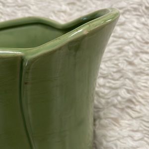 Accents | Vintage Pottery Light Green Vase Beautiful Never Used | Poshmark